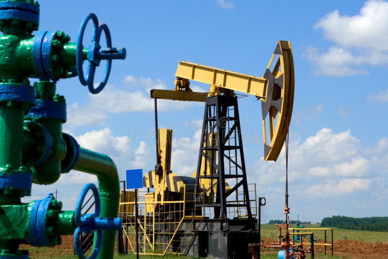 Oil Country stock image. Image of scene, power, pollution - 15027401