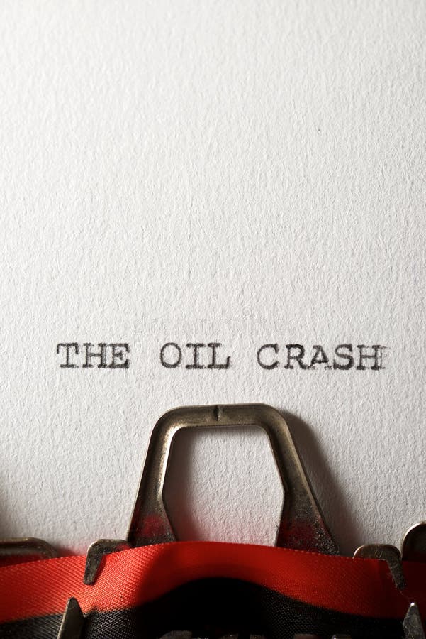 The Oil Crash stock photo. Image of finance, concept - 177137138