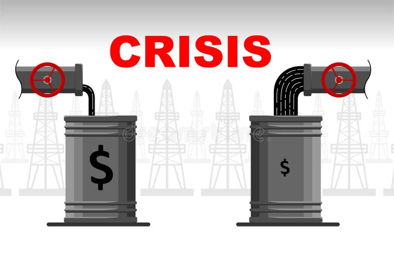 Concept Decrease Colum Chart with Fall Arrow Stock Vector - Illustration of analytics, economic ...