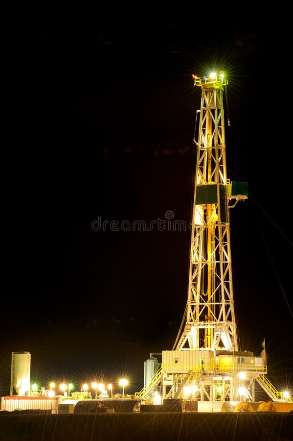 Huge Drilling At Night