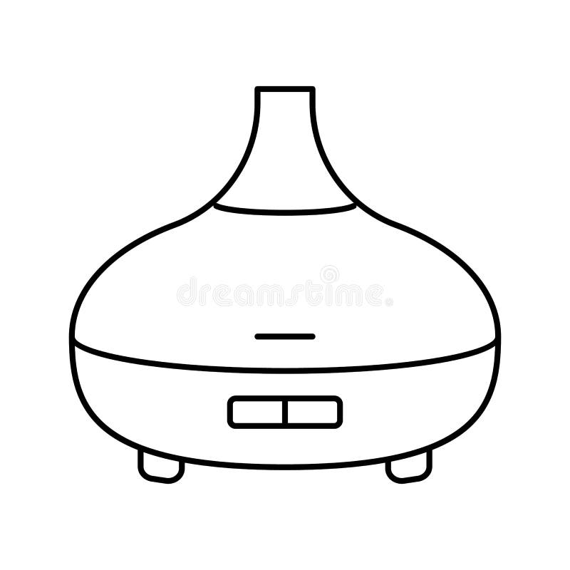 Oil Diffuser Perfume Line Icon Vector Illustration Stock Vector ...