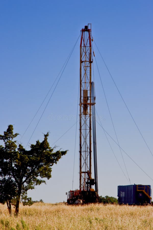 Oil Drilling Rig stock image. Image of fields, derrick - 6397903