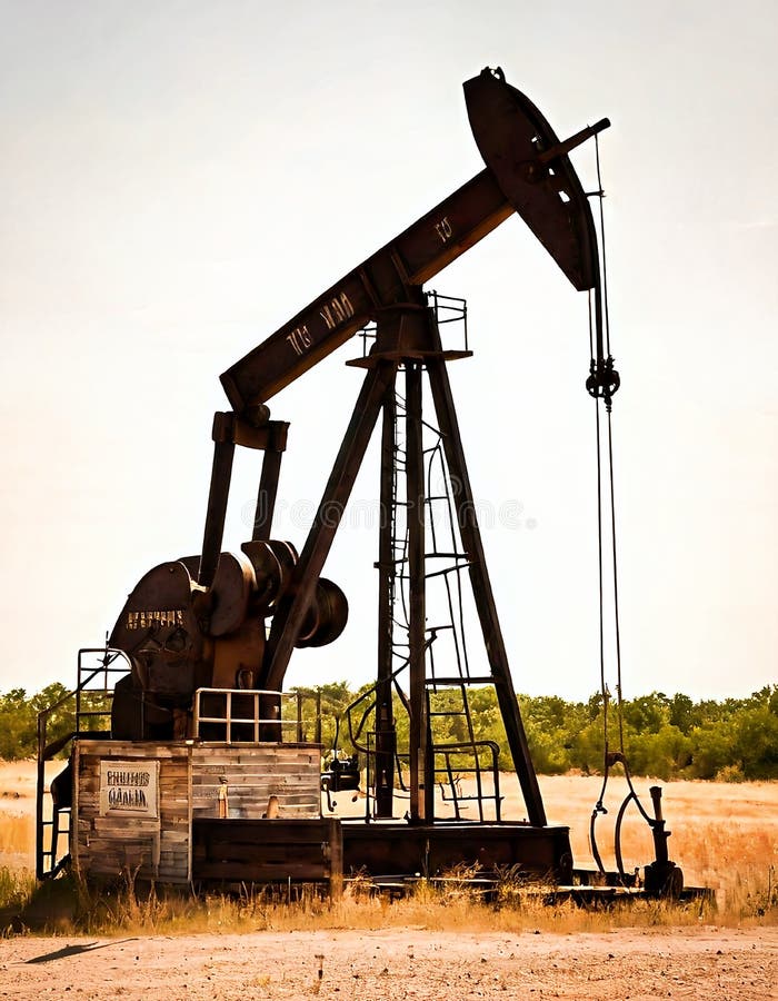 Oil Drilling Rig Landman stock image. Image of states - 376000095