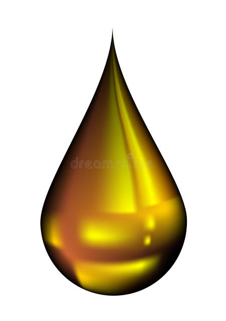 Oil drop stock vector. Illustration of metal, fuel, friendly - 7115333