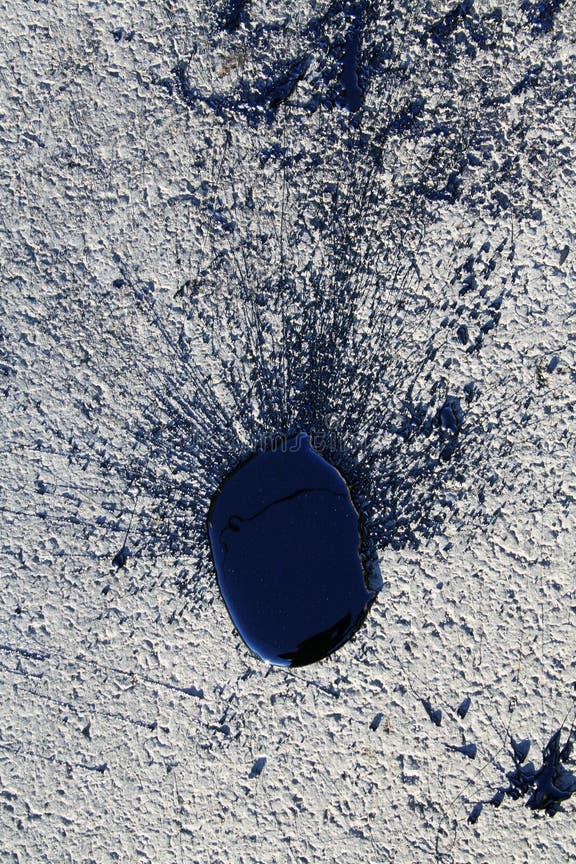 Oil drop on asphalt stock photo. Image of energy, dripping - 5051864
