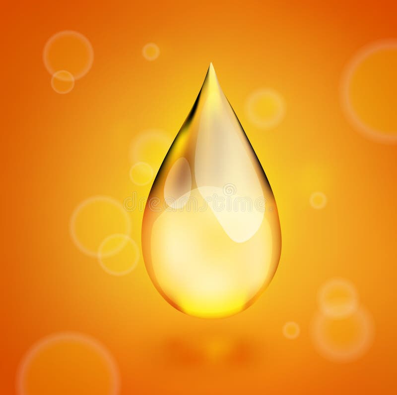 Oil drop, icon stock vector. Illustration of concept - 46525161