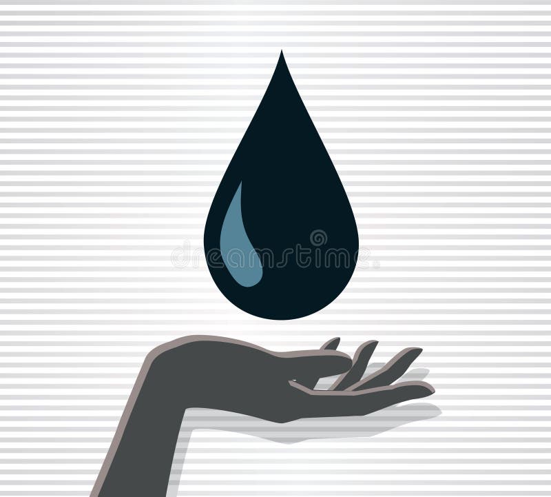Oil Drop stock vector. Illustration of drop, concept - 30319787