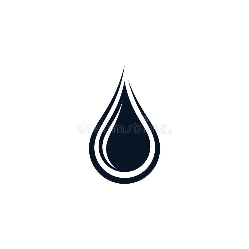 Oil Drop Icon Vector Illustration Stock Vector - Illustration of ...