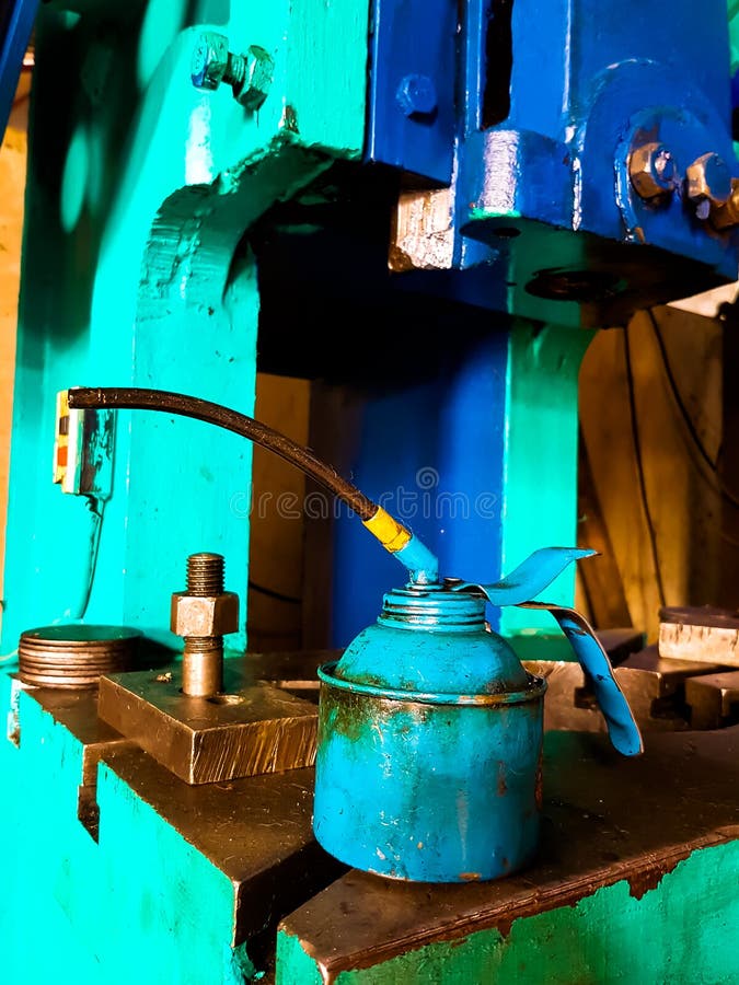 Oil Drop Rusty Old Jug with Long Mouth Handle Stock Image - Image of ...