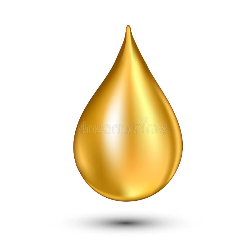 Oil drop stock vector. Illustration of drop, liquid, drops - 2934325