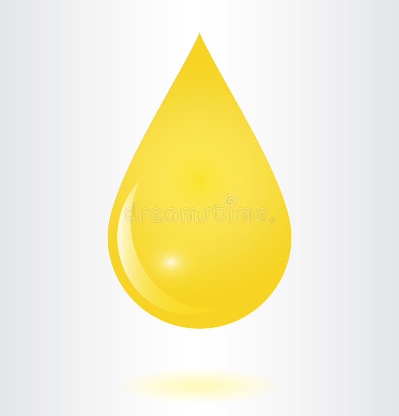 Oil Drop. Vector Illustration Stock Illustration - Illustration of drop ...
