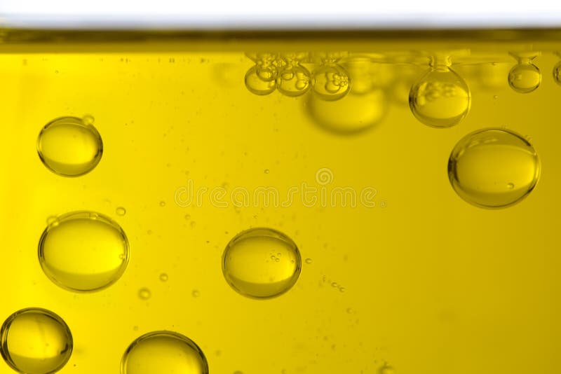 Oil drops macro. stock photo. Image of drops, fatty, pollution - 95655256