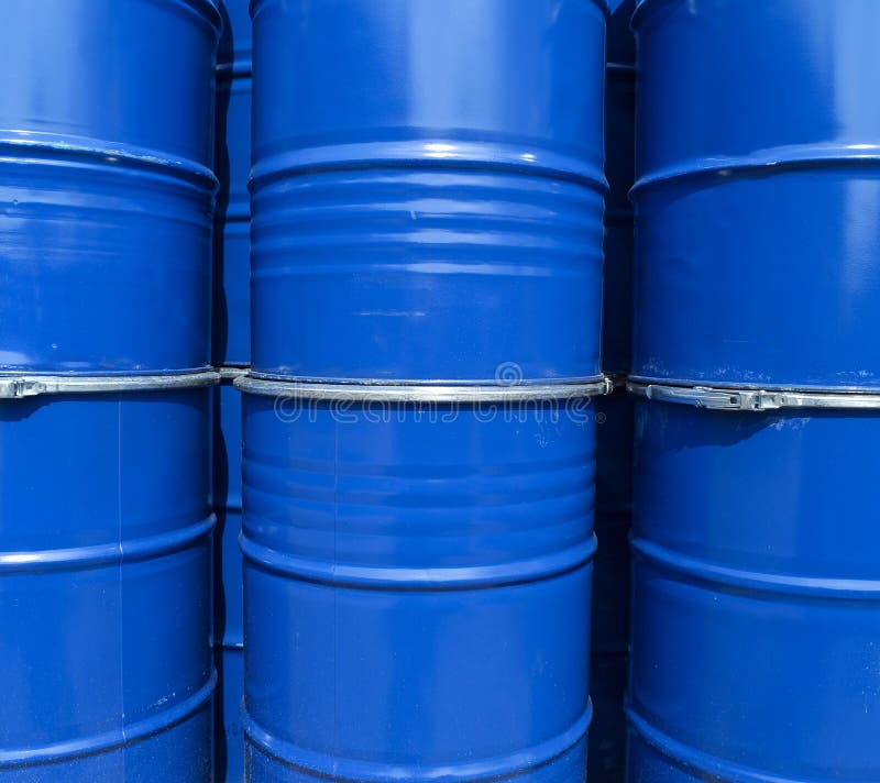 Oil Drums stock image. Image of fuel, green, frame, full - 25060169