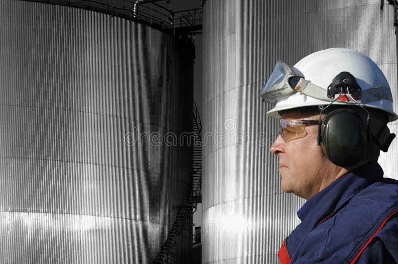 Chemical Oil and Gas Engineer Stock Image - Image of female, gasoline ...