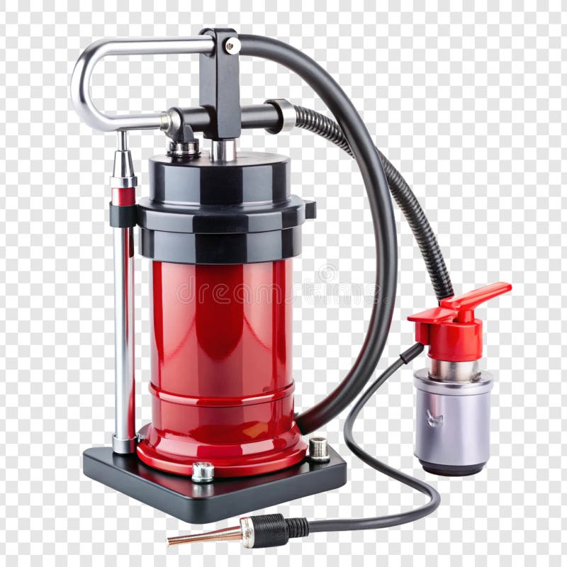 Oil Extractor Pump Isolated on Transparent Background Stock ...