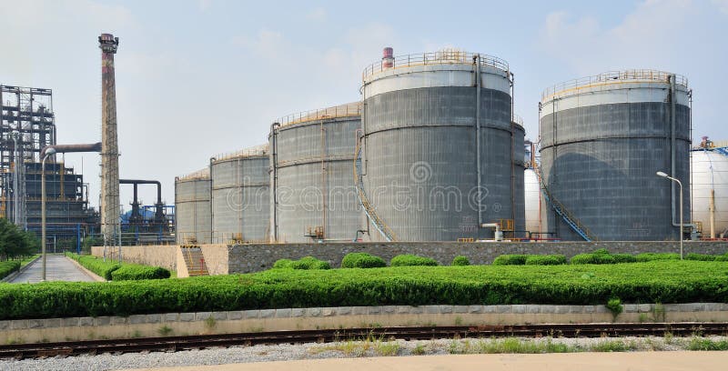 Oil factory stock photo. Image of dirty, factory, environment - 21287872