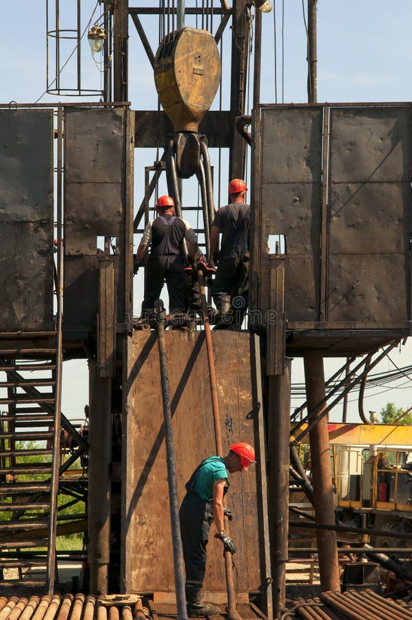 Oil field stock image. Image of environment, power, environmental ...
