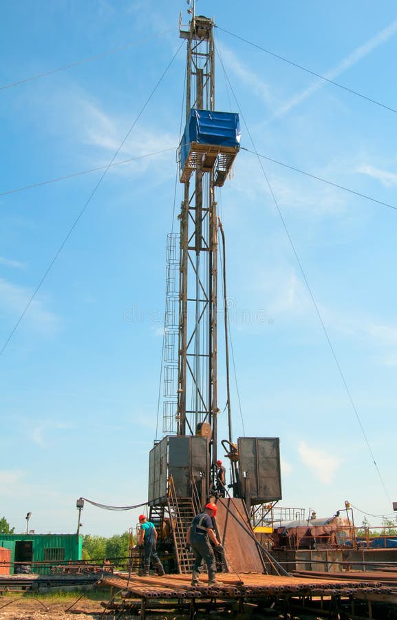 Oil field stock photo. Image of hydraulic, pipeline, hard - 94052910