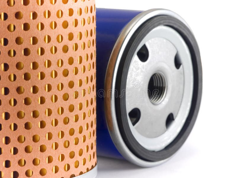 Engine Oil Filter Isolated stock photo. Image of vehicle - 10341034