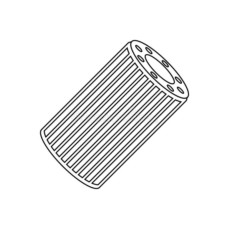 Oil filter icon stock vector. Illustration of technology - 329723173