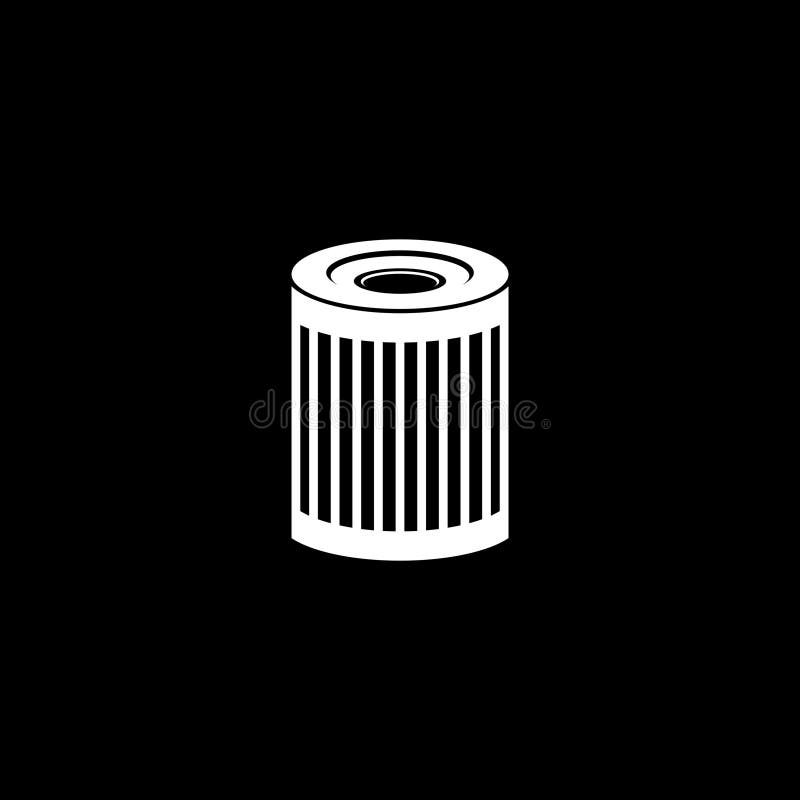 Oil filter icon stock vector. Illustration of pollution - 329723222