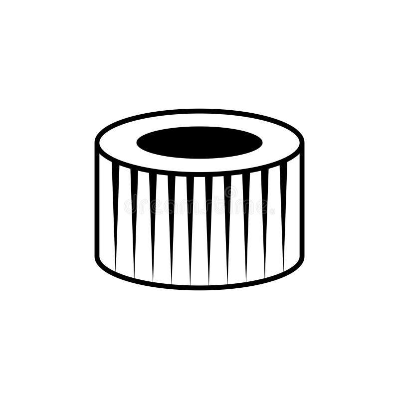 Oil filter icon stock vector. Illustration of automotive - 329723235