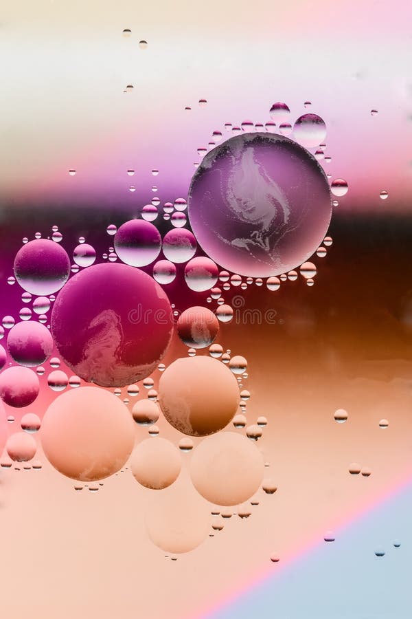 Oil floating on water stock photo. Image of backgrounds - 44056804