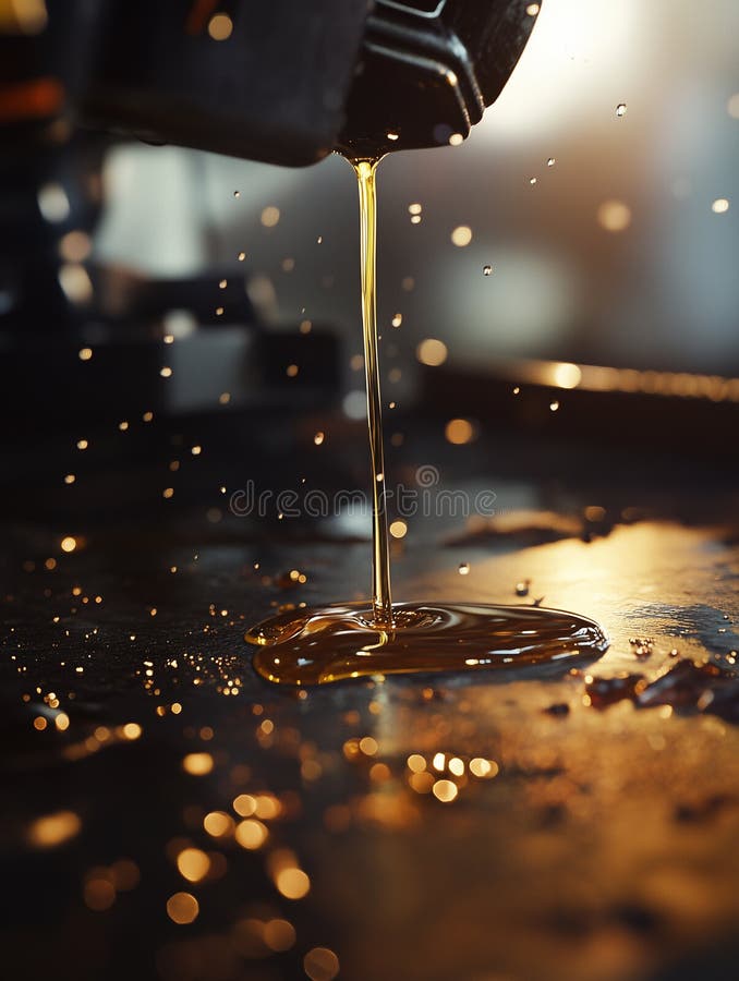 Oil Flows from a Drain into a Clean Workspace during a Routine Motor ...