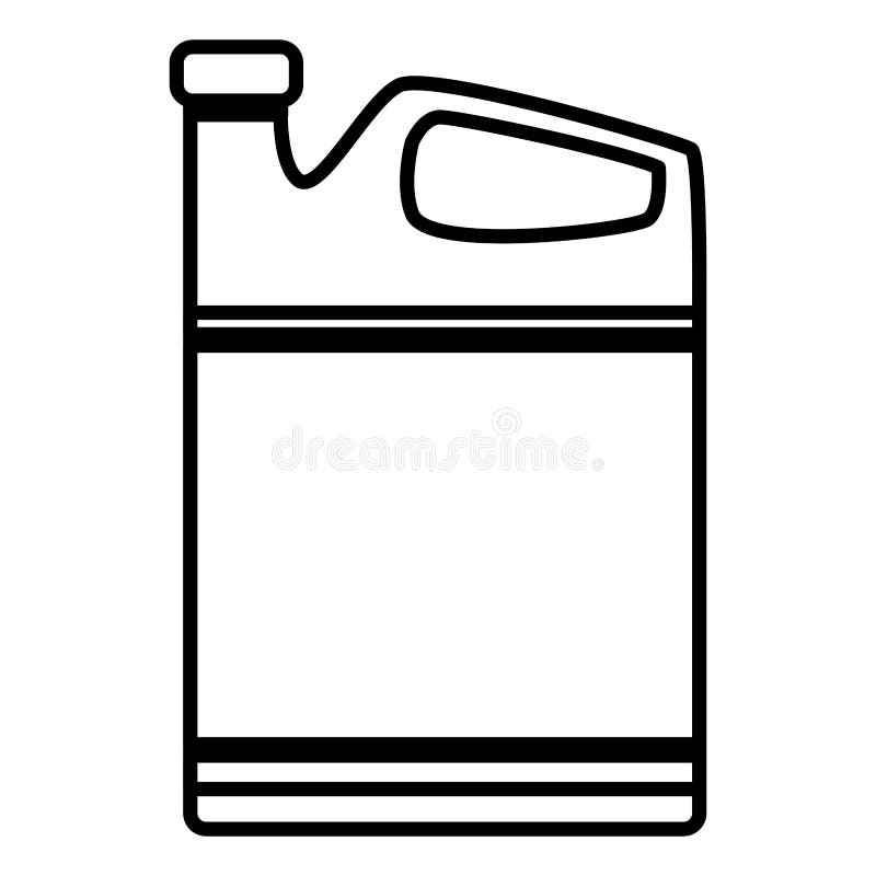 Oil gallon engine icon stock vector. Illustration of oiled - 141220086