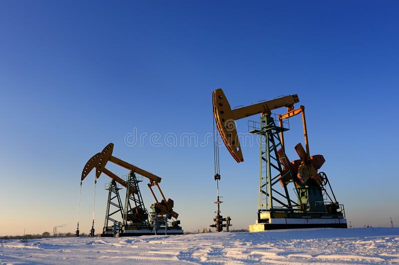 Oil and gas stock image. Image of groups, outdoor, golden - 12605135