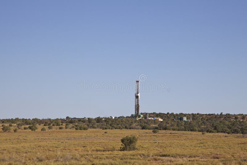 Oil and Gas Drilling Rig stock photo. Image of resource - 26108358