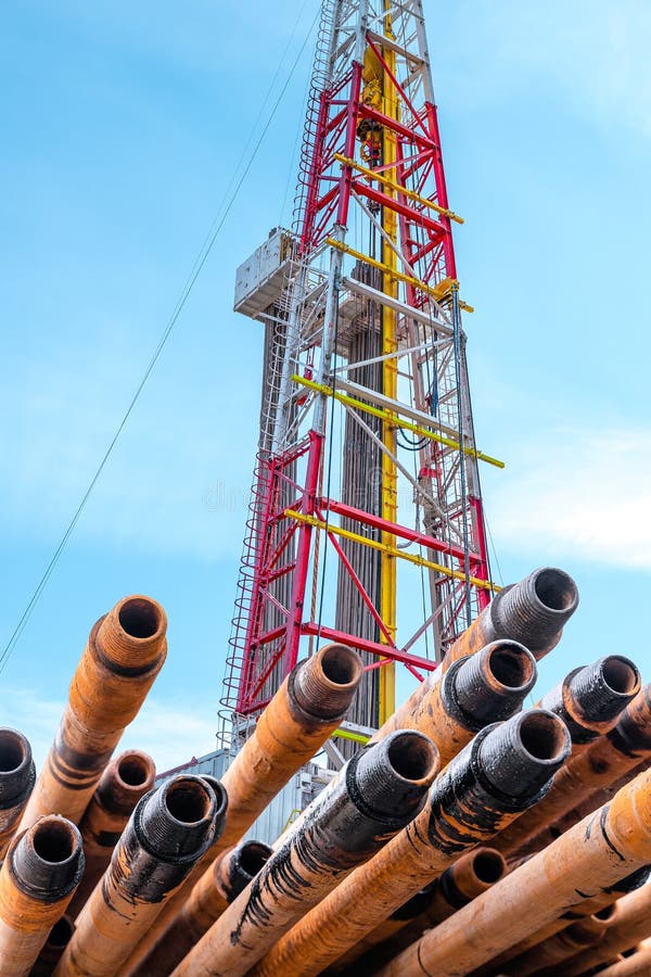 Oil derrick stock image. Image of engineering, industry - 24388809