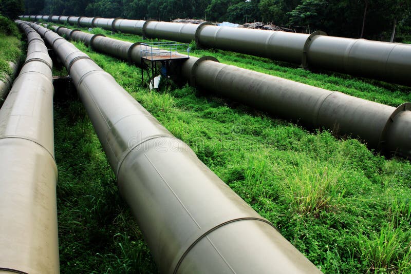 Oil and Gas pipe stock photo. Image of field, industrial - 18728008