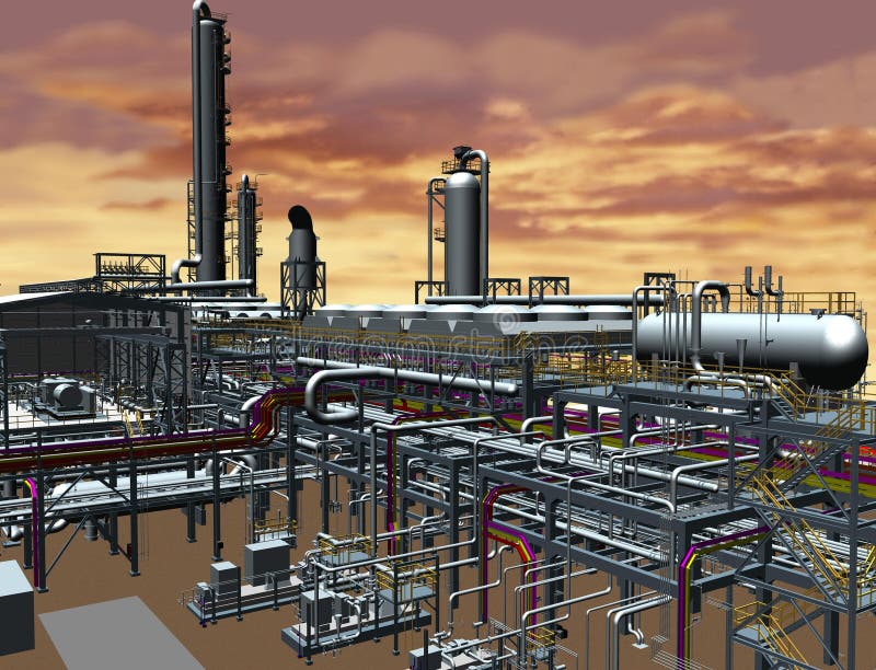 Oil And Gas Plant Design Services Plant Design For Industrial