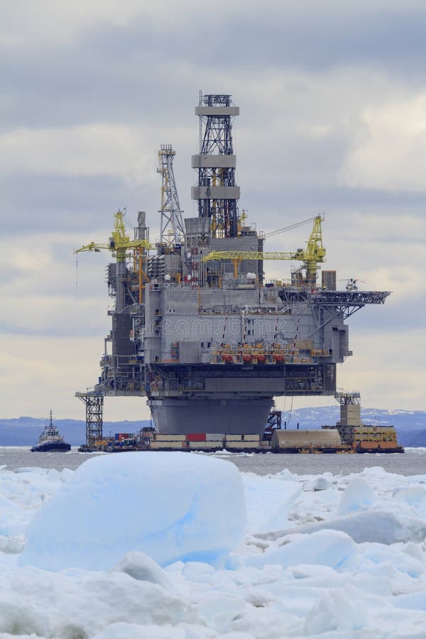 Navigation Aid on the Platform in Offshore, Signal in Marine, Light To ...