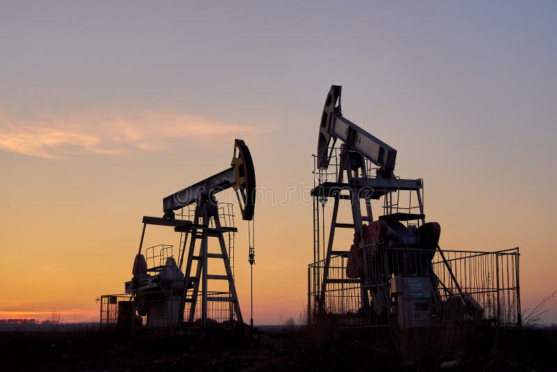 Oil and gas production stock image. Image of oilfield - 178709939