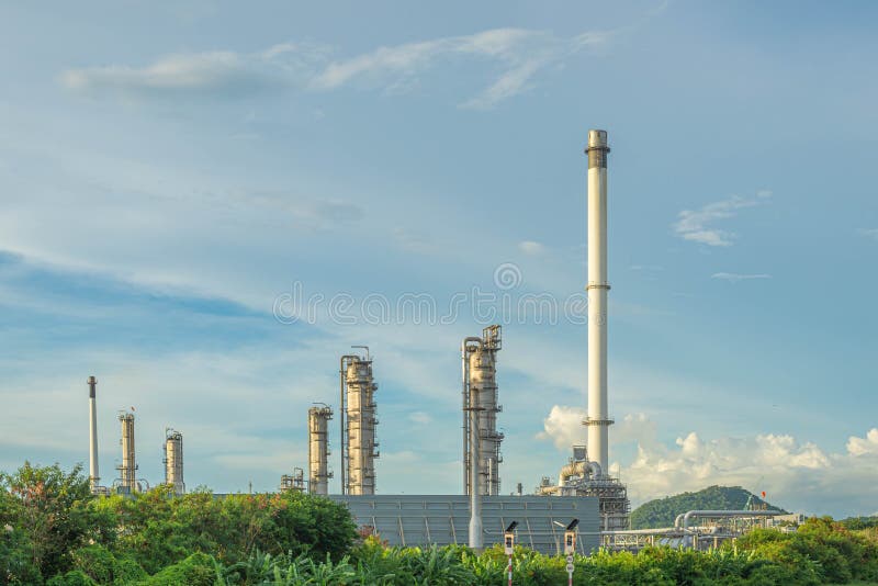 Oil Refining Export Business Stock Photo - Image of blue, petroleum ...