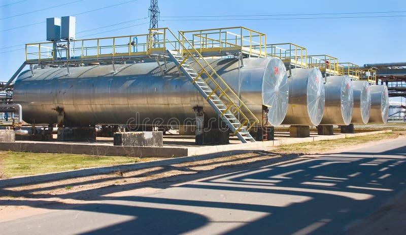 Oil terminal stock photo. Image of transport, export - 14294934