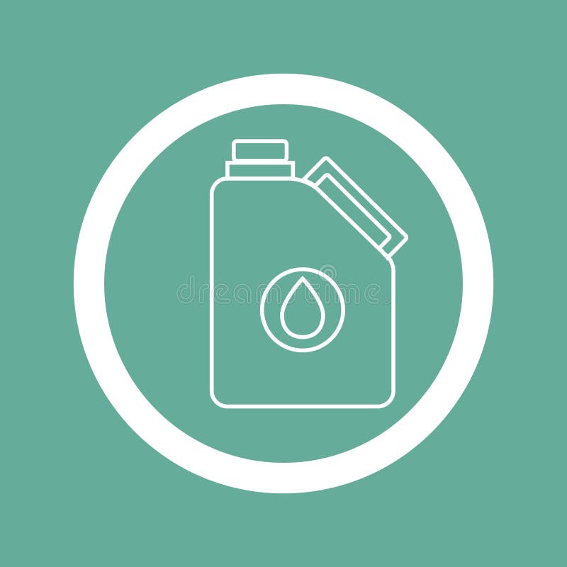 Oil Galon Isolated Icon Stock Illustrations – 25 Oil Galon Isolated ...