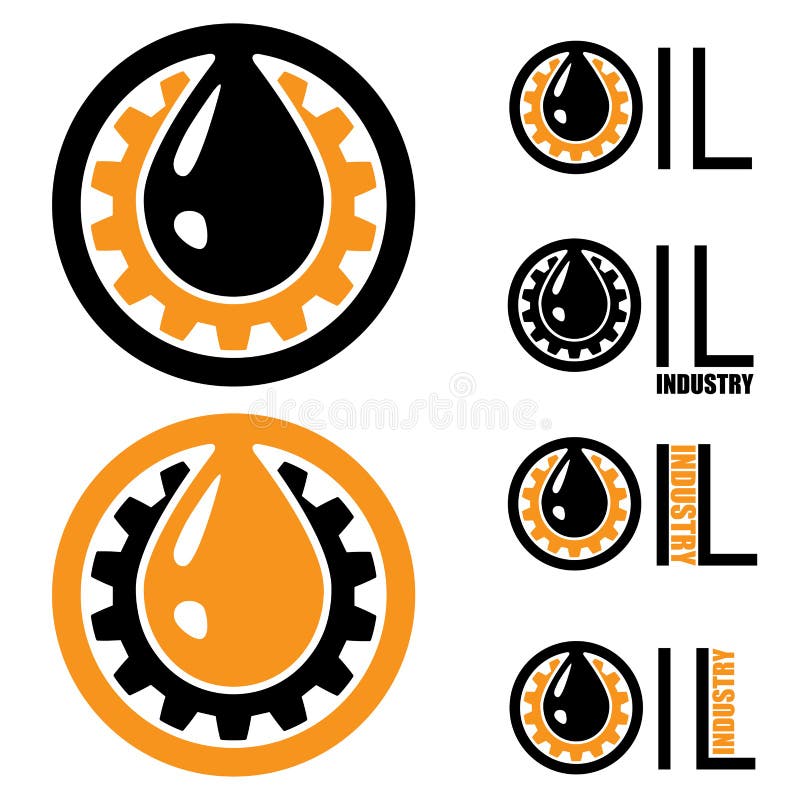 Oil industry logo stock vector. Illustration of design - 62368507
