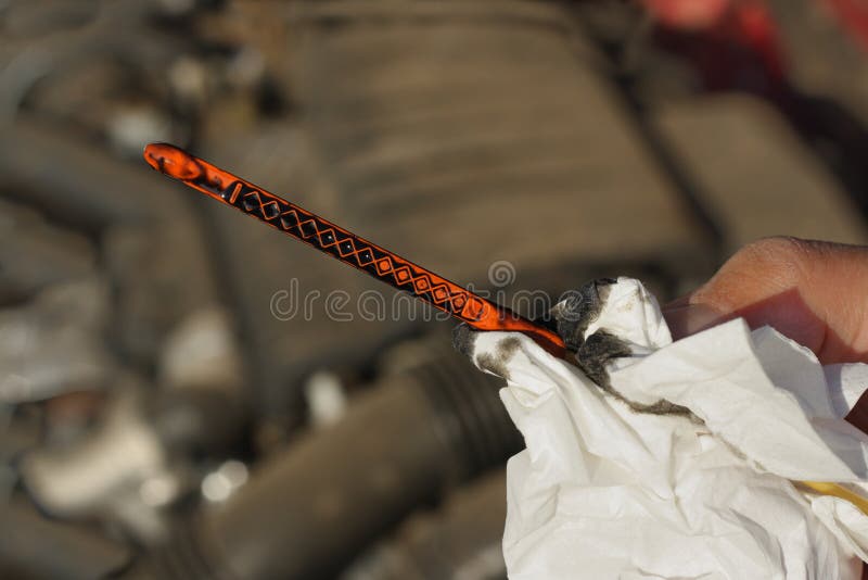 Oil level stock image. Image of checking, engine, level - 20647389