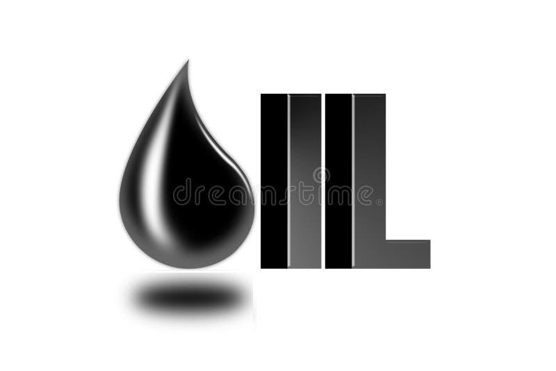 Oil logo stock illustration. Illustration of fuel, metaphor - 20937367