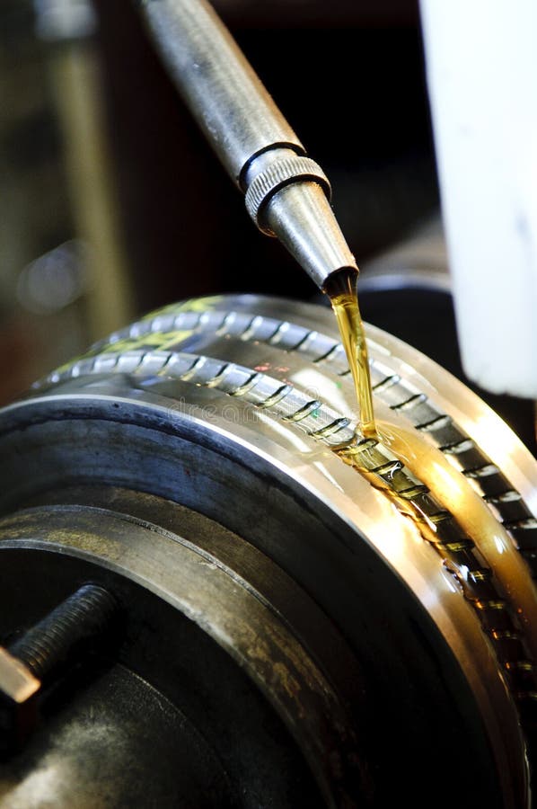 Oil in a machine stock image. Image of slippery, lubing - 24932839