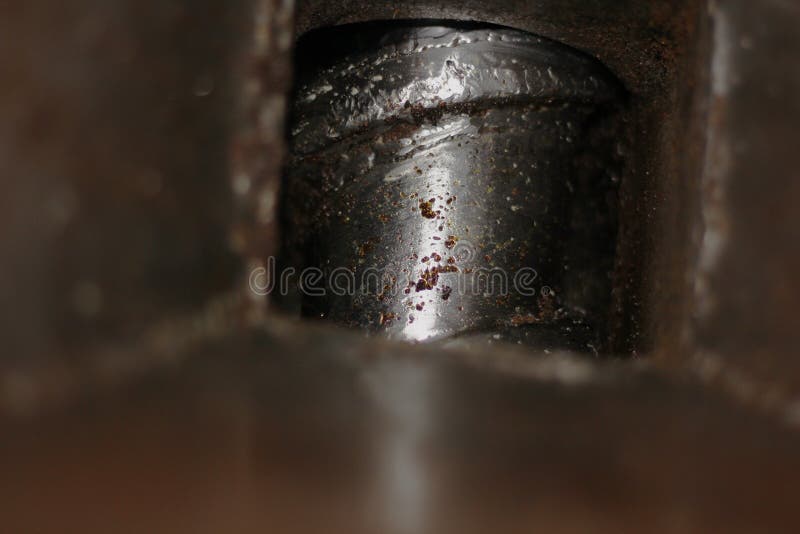 Oil Making Machine Made of Iron Stock Photo - Image of lathe, metal ...