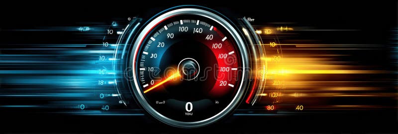 Oil Meter Rises on Dashboard Interface Indicating Vehicle Performance ...