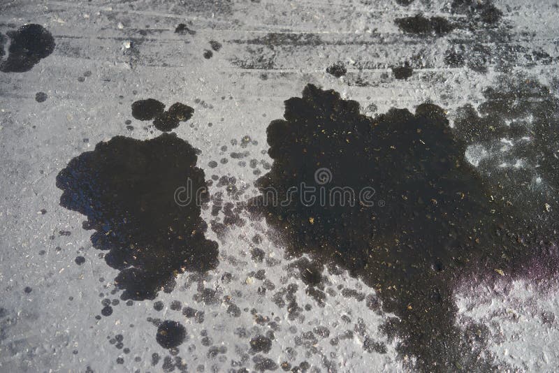 Oil Spilled in Parking Lot stock photo. Image of grease - 127554076 Oil Spilled in Parking Lot stock photo. Image of grease - 127554076