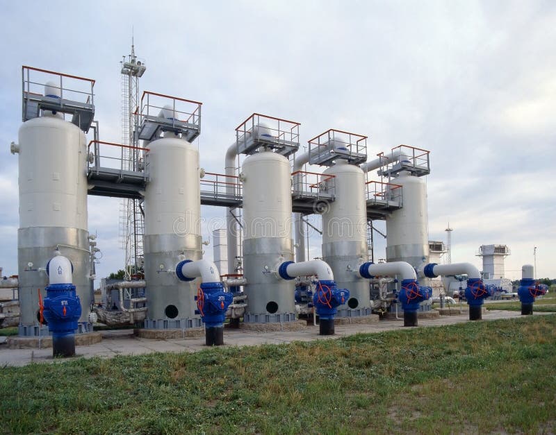 Oil and Natural Gas Industry Stock Photo - Image of iron, steel: 4940766