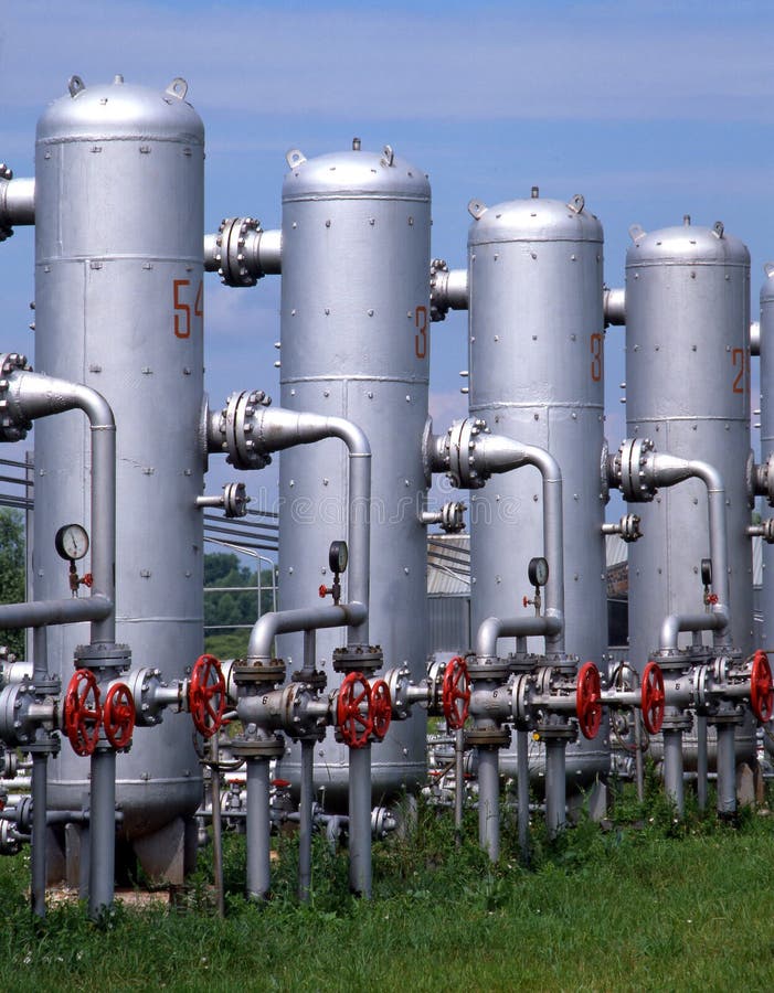 Oil and Natural Gas Industry Stock Photo - Image of physical ...