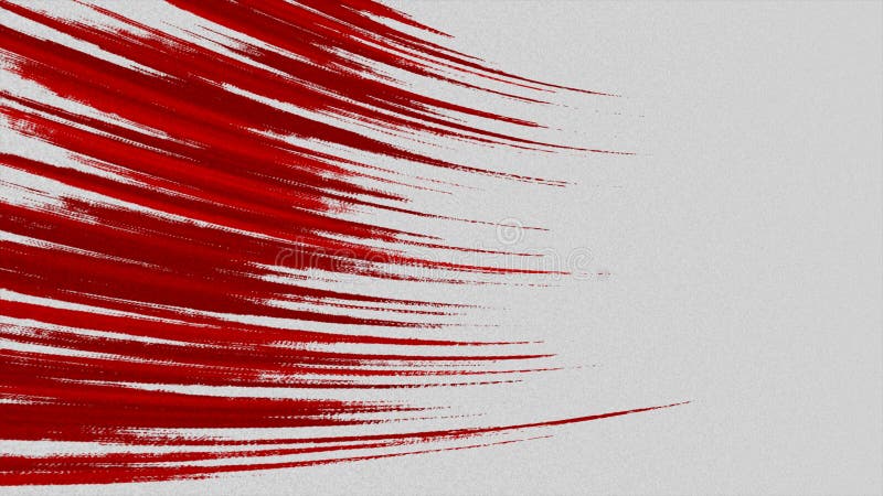 Oil Paint Brush Stroke Animation 3d Render Stock Image - Image of ...