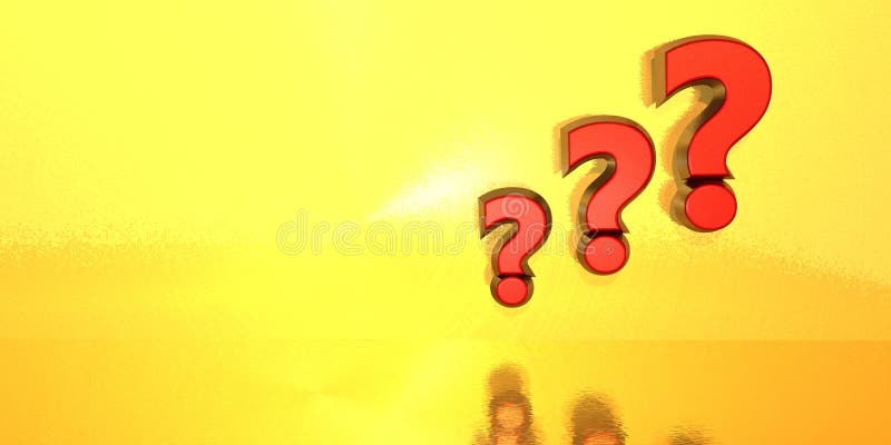 Oil Paint Question Marks Concept . Stock Illustration - Illustration of ...